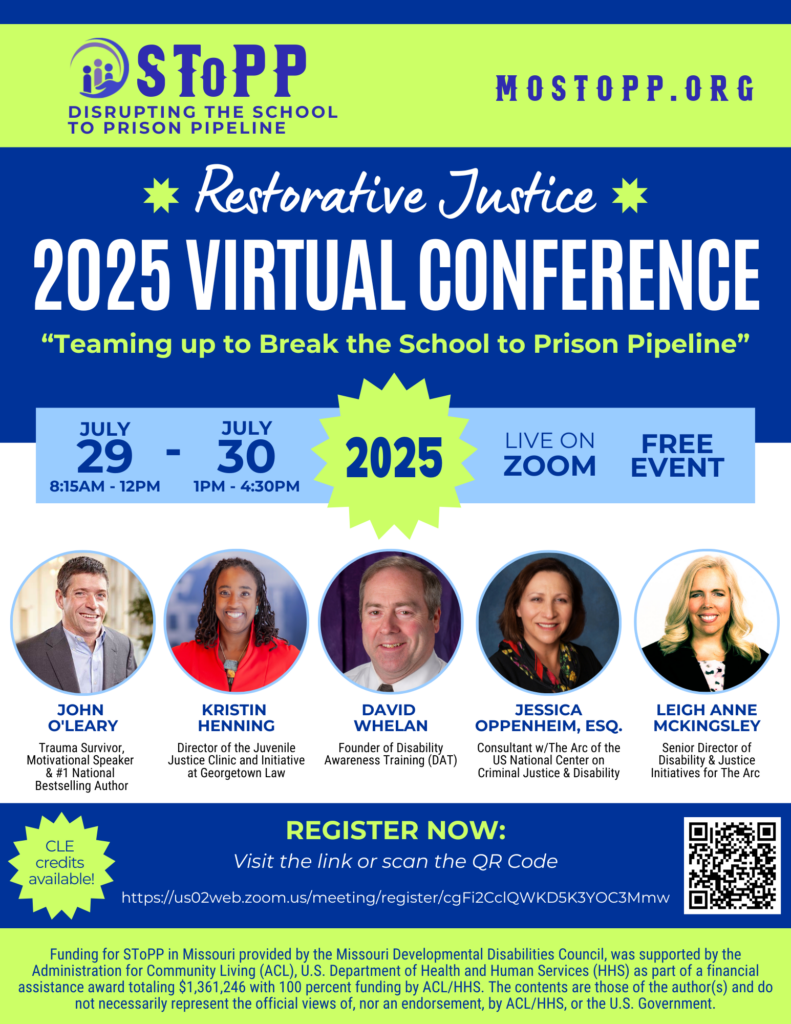 2025 Virtual Restorative Justice Conference – Missouri Juvenile Justice Association